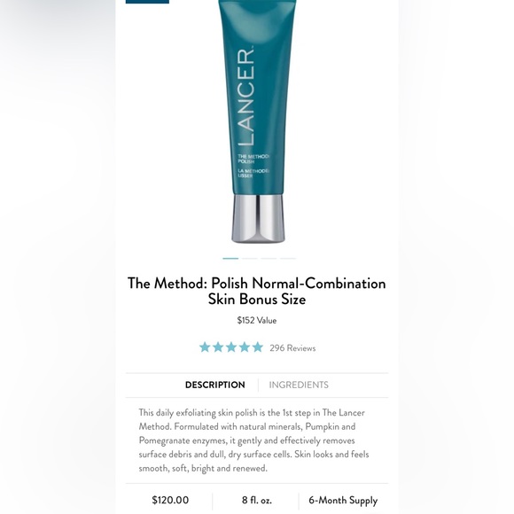 lancer | Skincare | New Lancer The Method Polish Normalcombination Skin ...